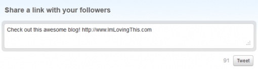 How to Create a Share Link for Twitter - Create a Tweet This Link On ...
